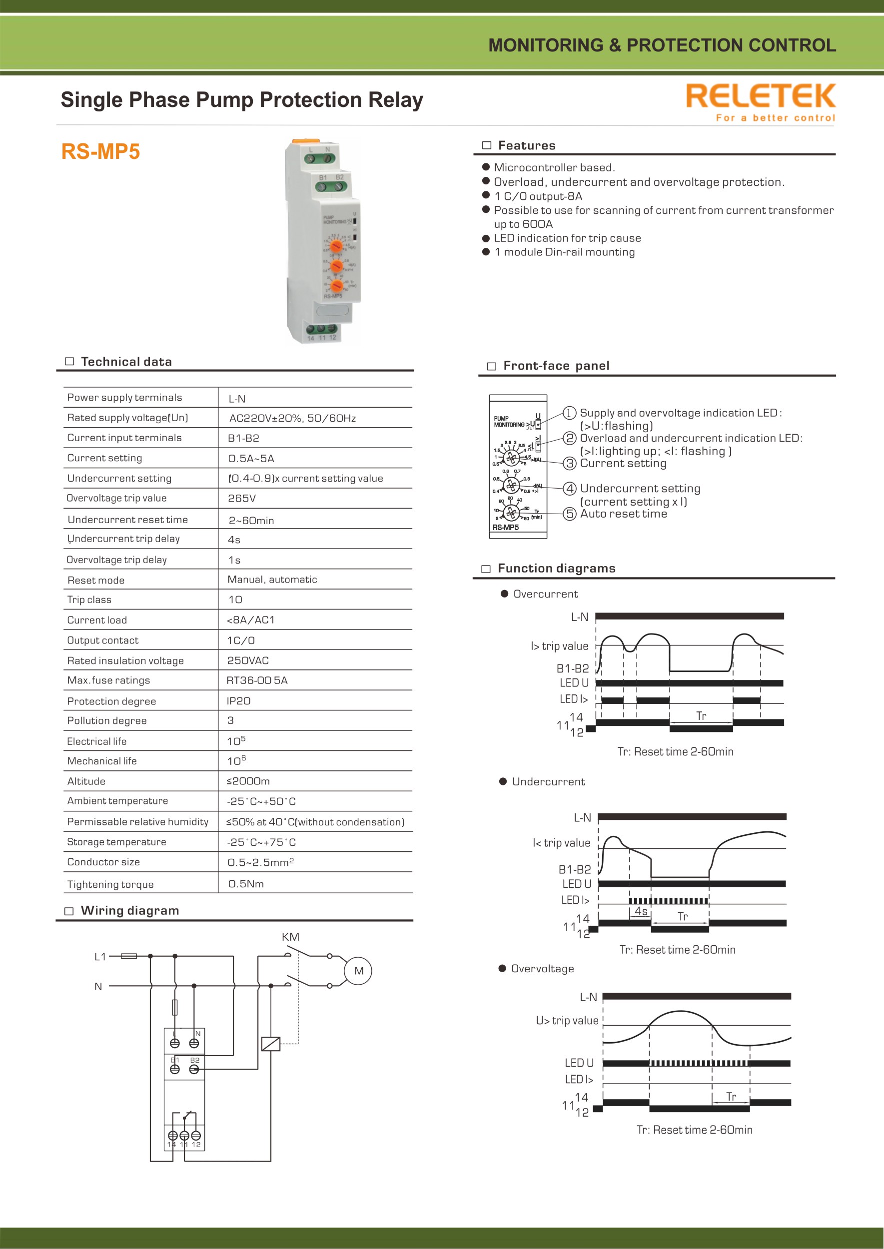 Pump Protection Relay – Gala Multi Sukses